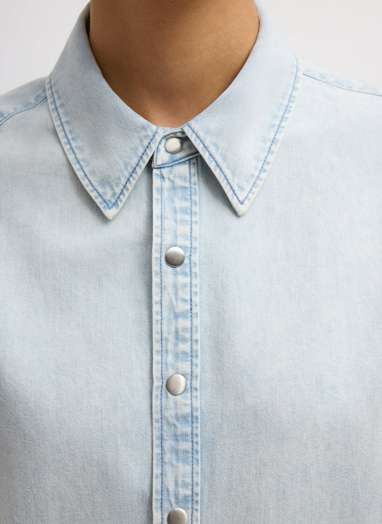 Denim Shirting Charlie Slim Mens Shirt – TheStorebySchneeweiss